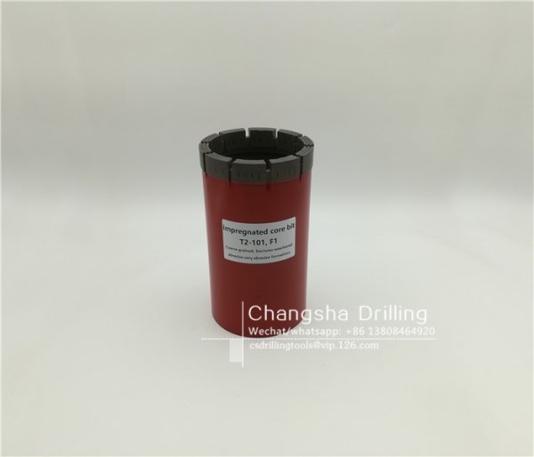 T2-101 Impregnated Diamond Core Bit – Impregnated diamond core bit