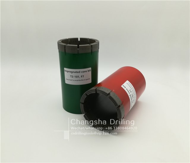 T2-101 Impregnated Diamond Core Bit – Impregnated diamond core bit